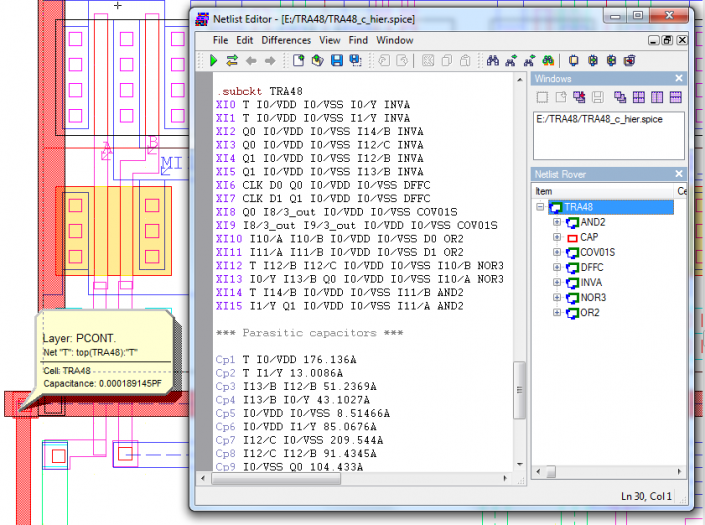 Parasitic Extraction - Silvaco