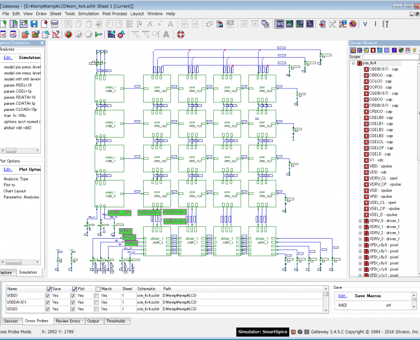 Schematic Editor - Silvaco