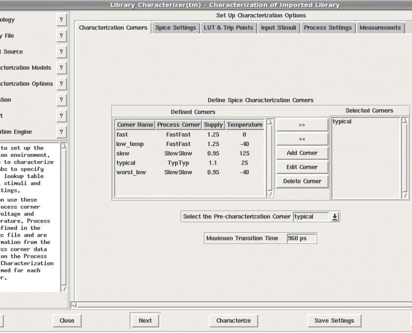 Library Characterization - Silvaco