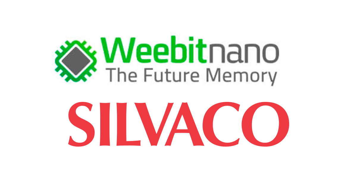 Weebit Nano와 실바코가 ReRAM 도입을 증가시킬 새로운 시뮬레이션 기능을 개발 - Silvaco