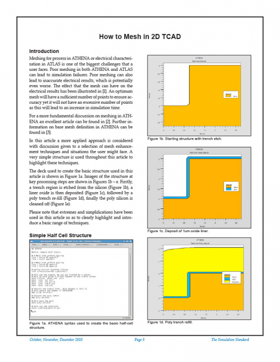 How to Mesh in 2D TCAD - Silvaco