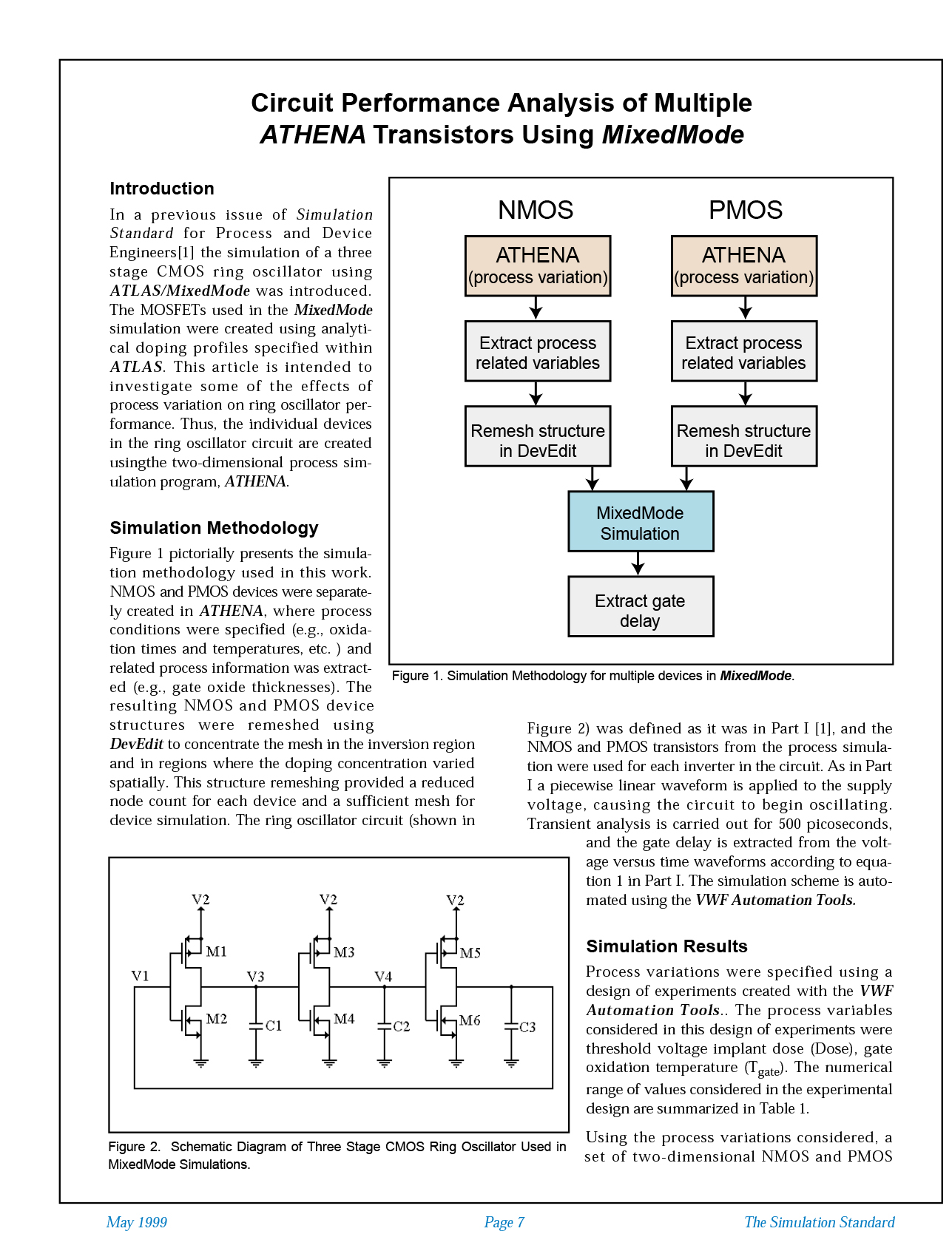 Circuit Performance Analysis of Multiple ATHENA Transistors Using ...