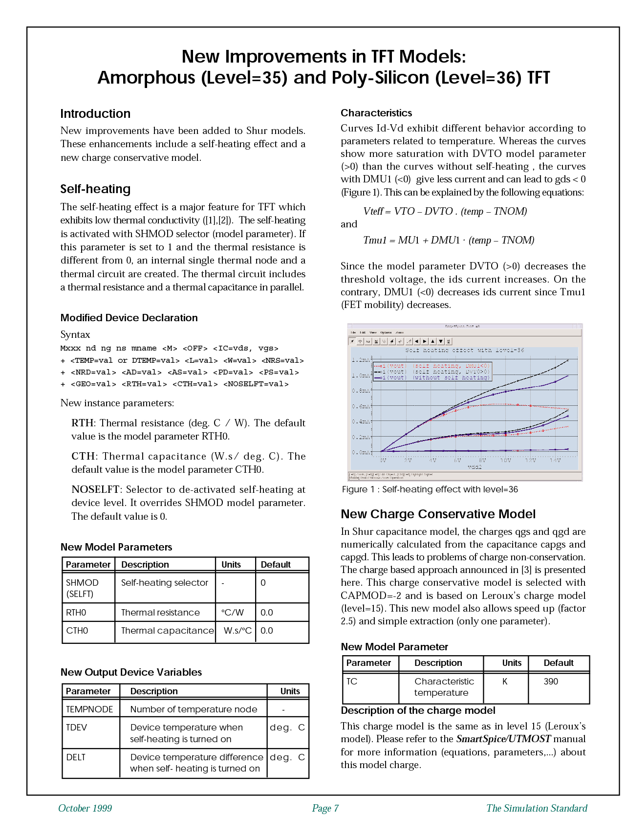 New Improvements in TFT Models: Amorphous (Level=35) and Poly-Silicon ...